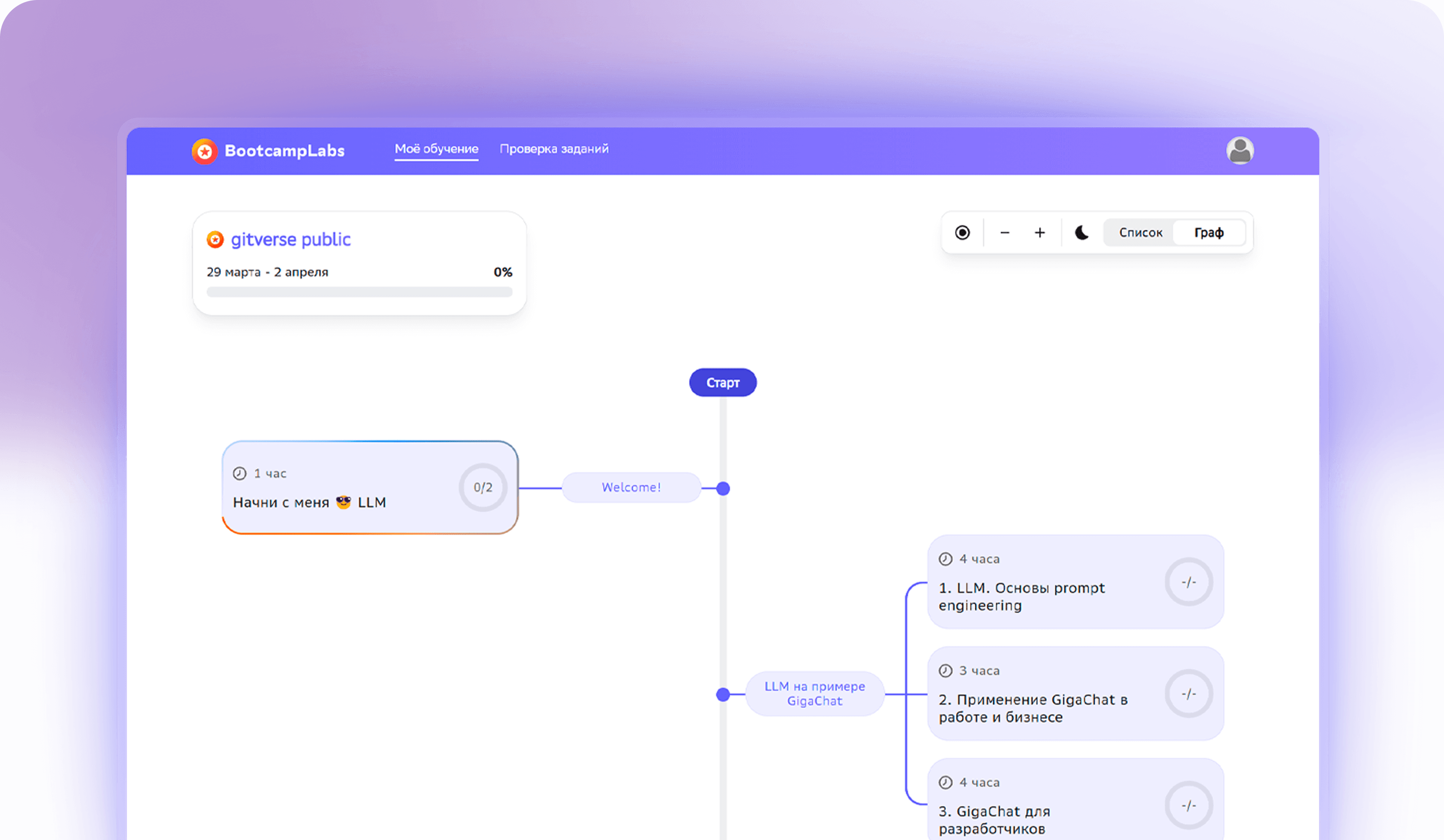 GitVerse Образование – Платформа для обучения программированию